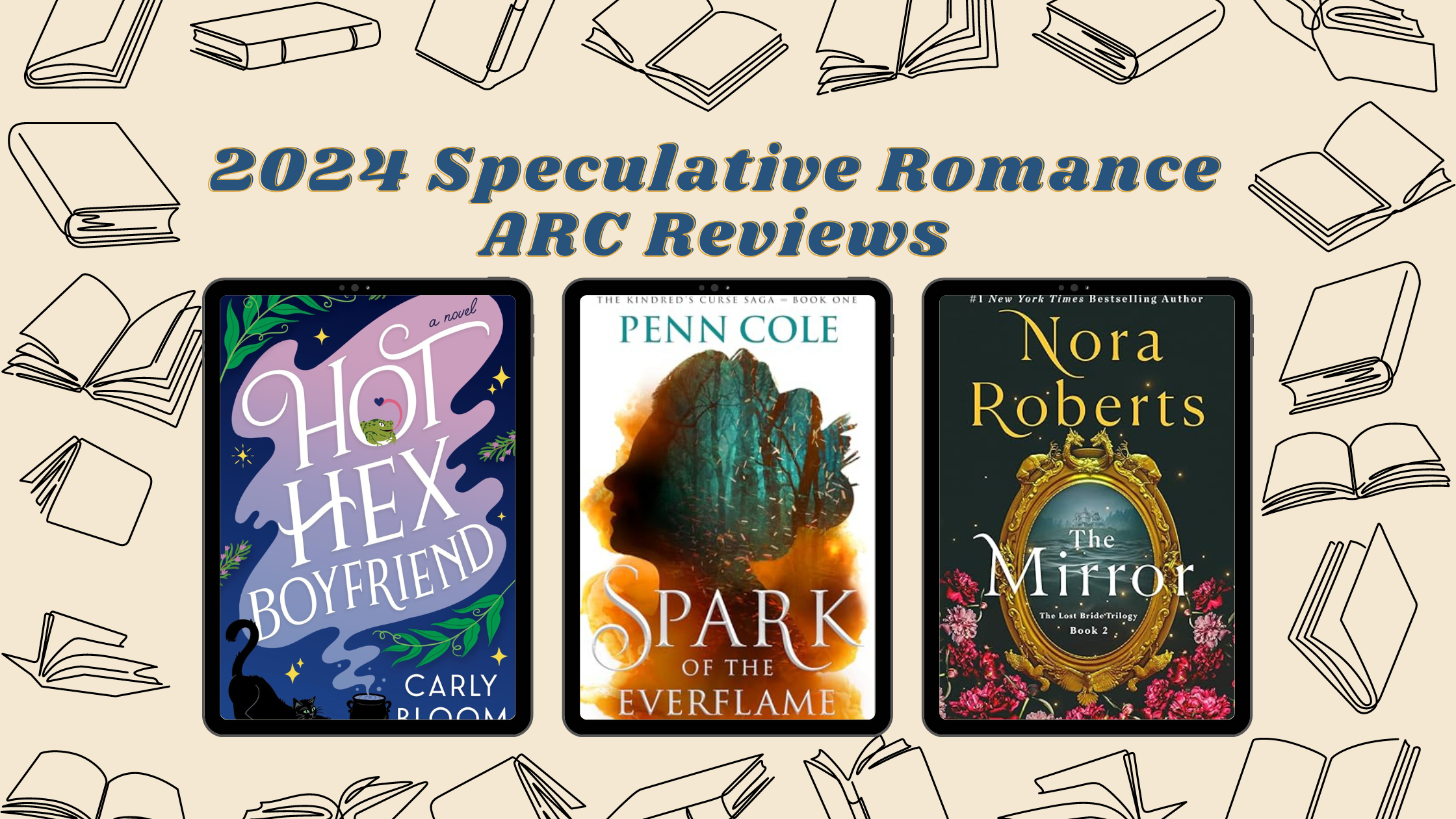 Speculative Romance ARC Reviews: Hot Hex Boyfriend, The Spark of the ...